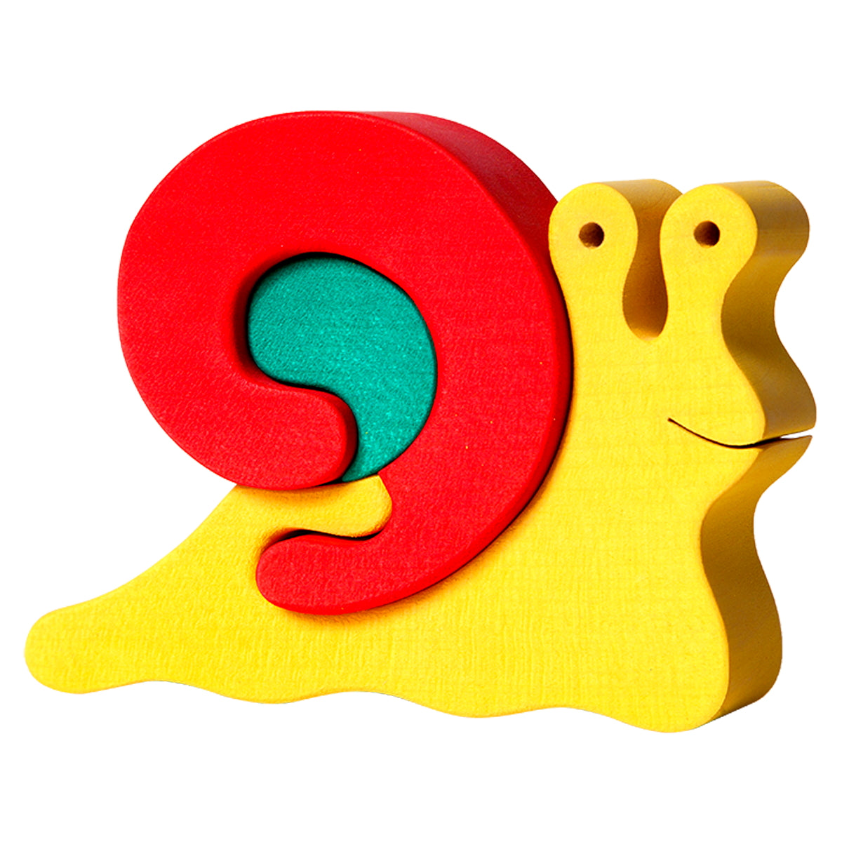 3D Holzpuzzle Schnecke – lokoala.ch